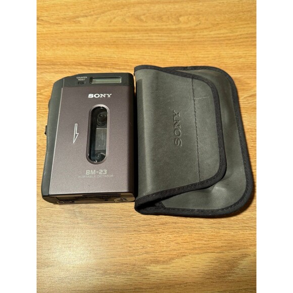 Sony | Portable Audio & Video | Vintage Sony Bm23 Portable Dictator ...